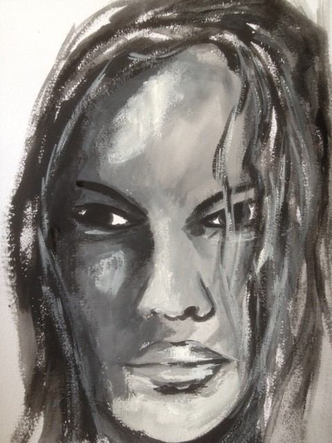 Peinture retrato o5