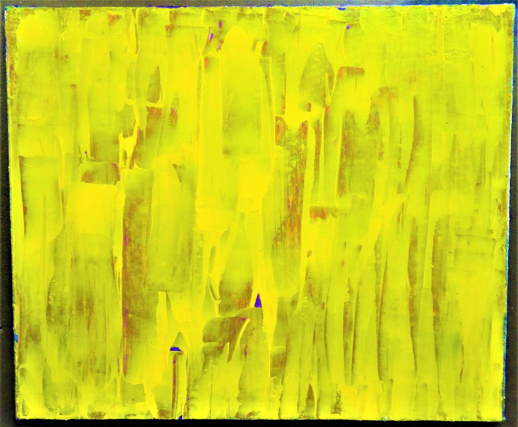 Peinture le chamois jaune