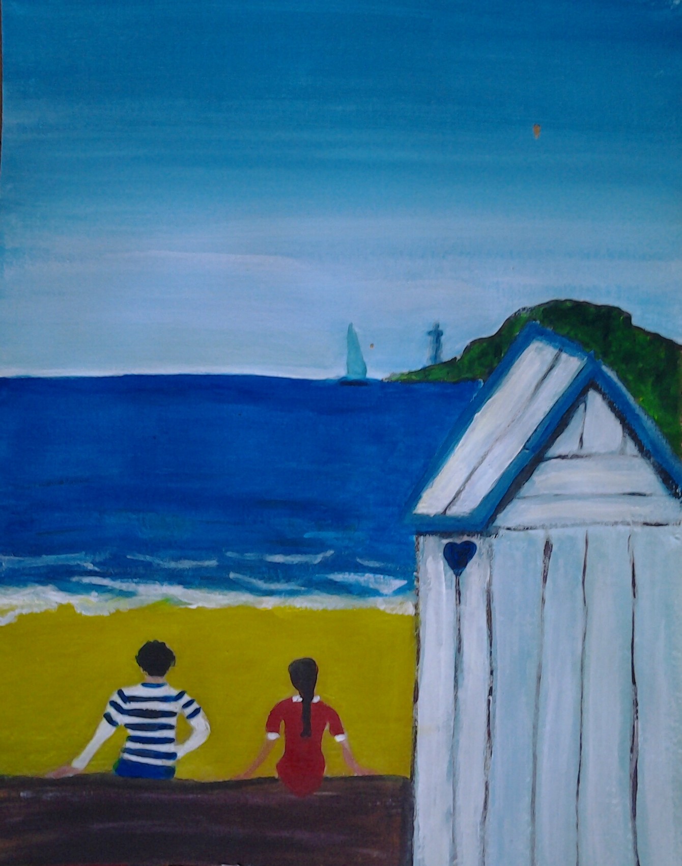 Peinture Partir.... loin.....