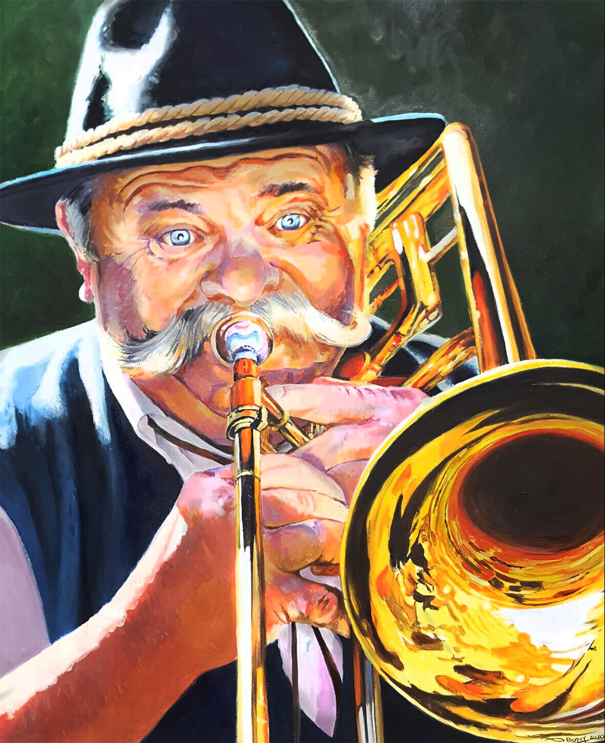 Peinture le trombone