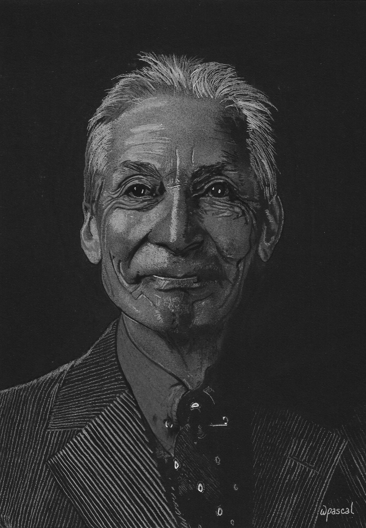 Dessin Charlie Watts