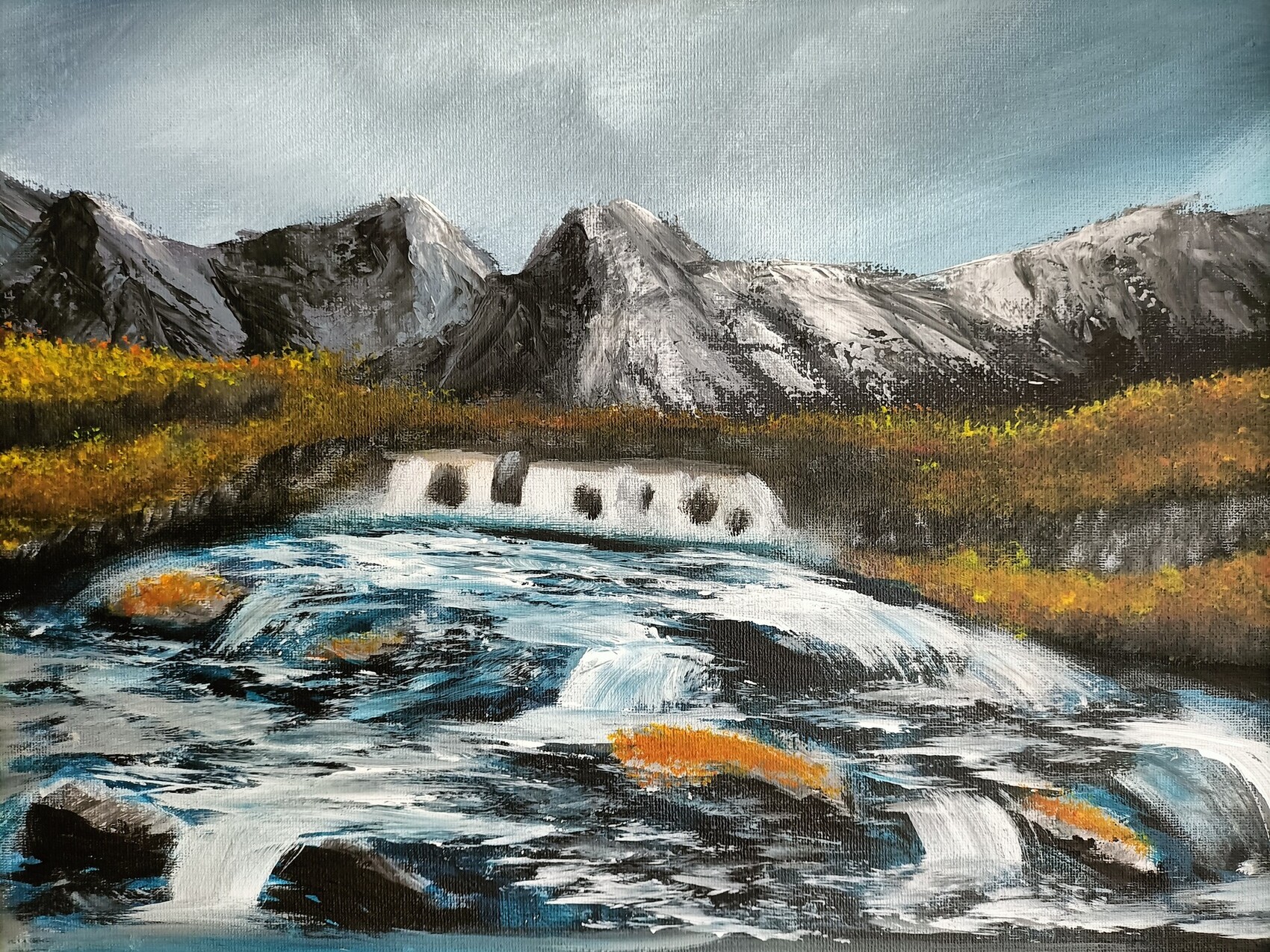 Peinture Fairy pools