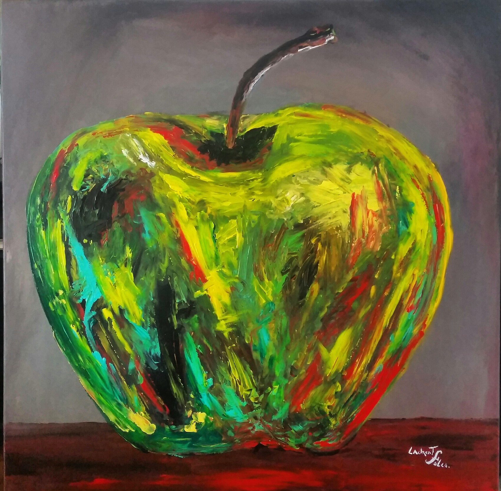 Peinture Pomme.