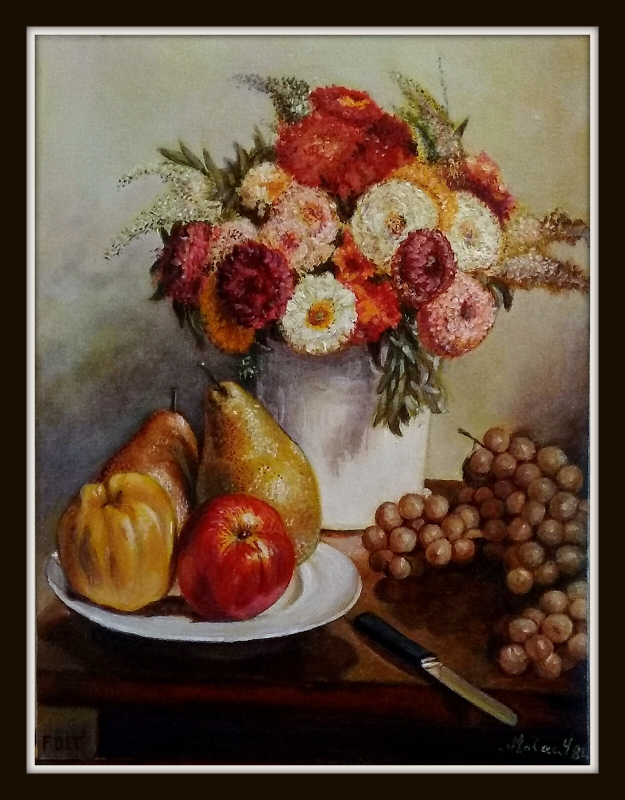 Peinture nature morte