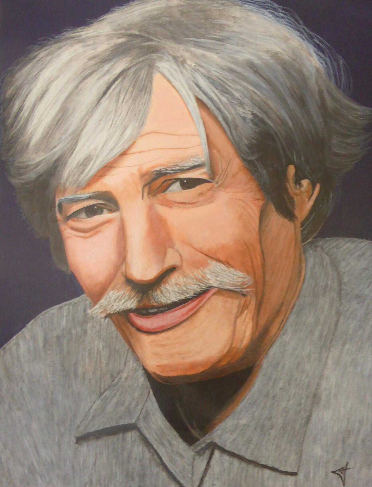 Peinture Jean Ferrat